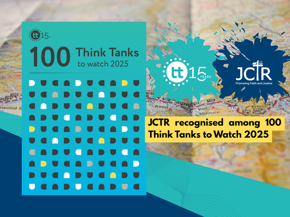 JCTR Recognised Among the 100 Think Tanks to Watch 2025 - jctr.org.zm